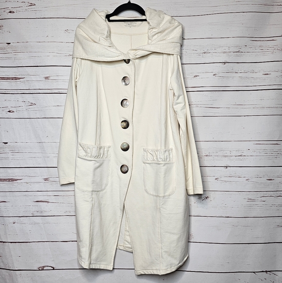 neon buddha | Jackets & Coats | Neon Buddha Cream Buttonup Jacket ...
